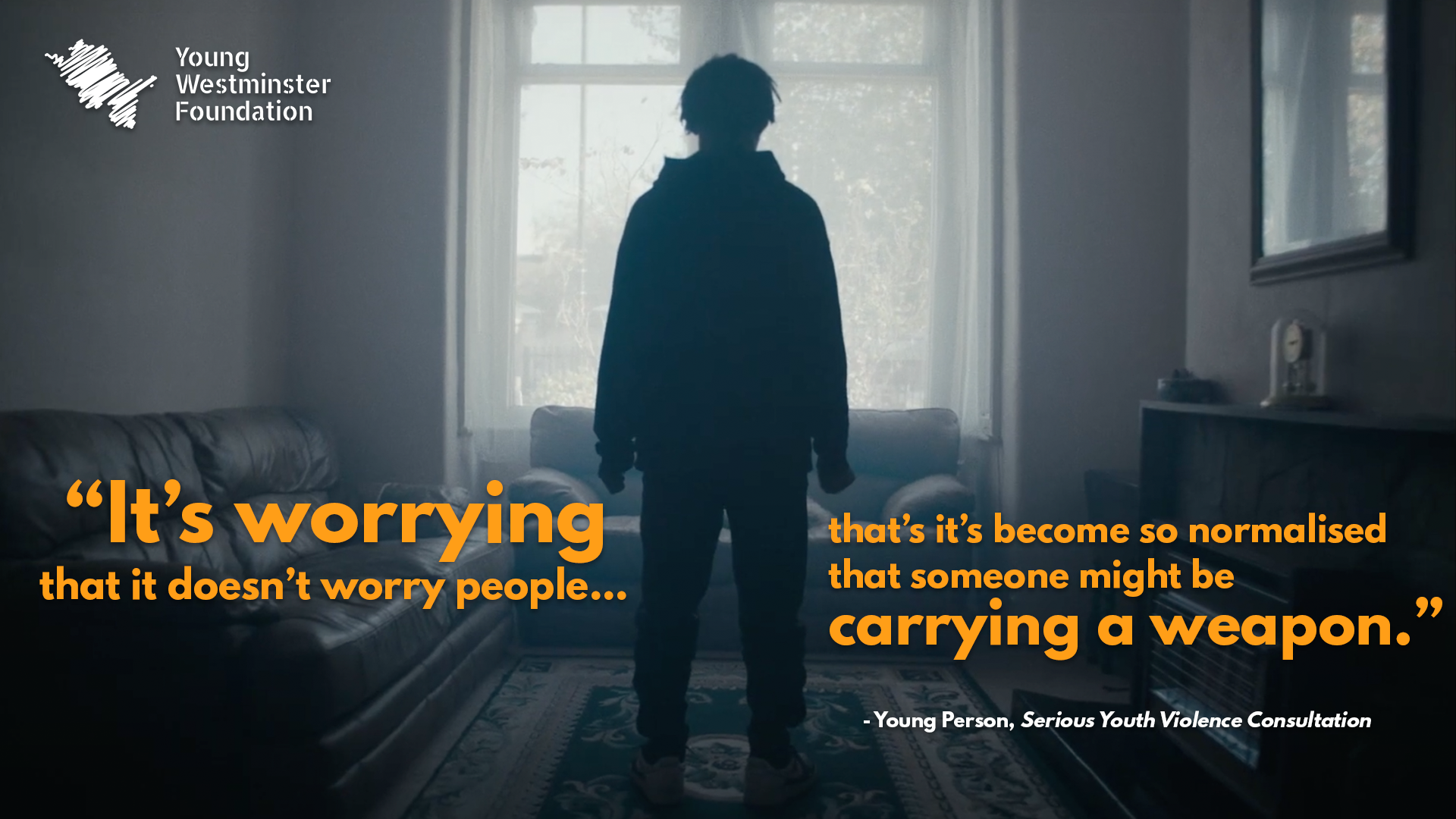 It's worrying image - Young Westminster Foundation